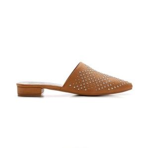 Shoes | Camel Studded Mule Sandal | Poshmark